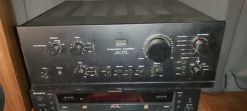 Sansui Au 919 70's Blk | Reverb