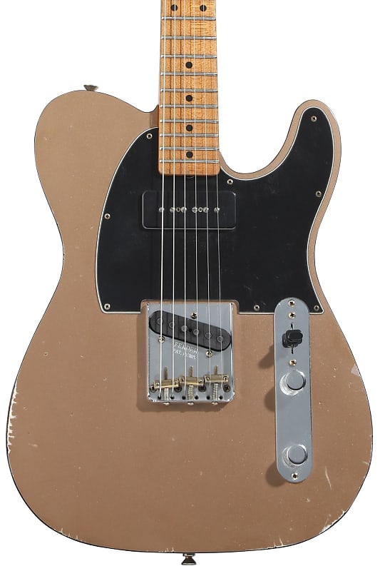 Fender Custom Shop Masterbuilt Gold Top Telecaster Journeyman | Reverb