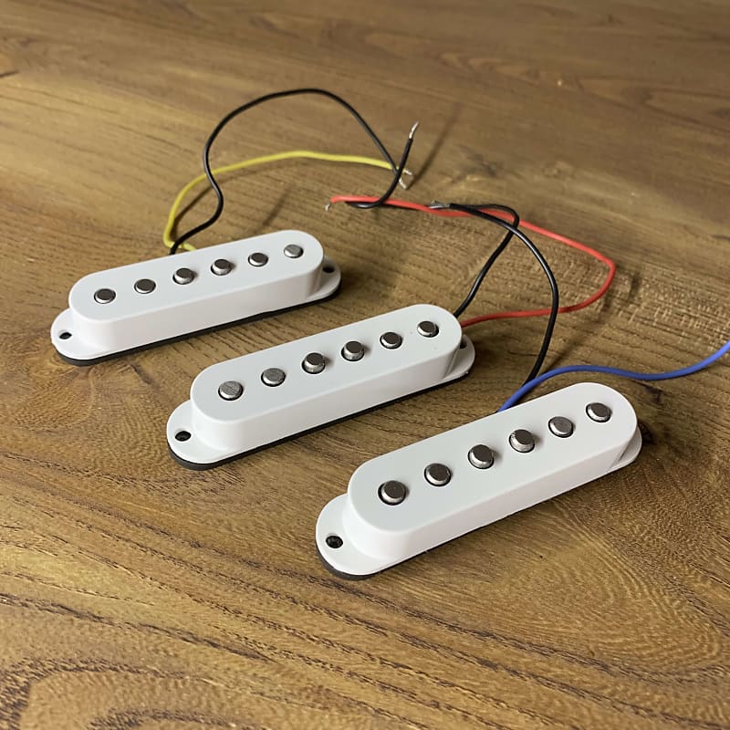 Squier Classic Vibe Stratocaster Pickups - White | Reverb
