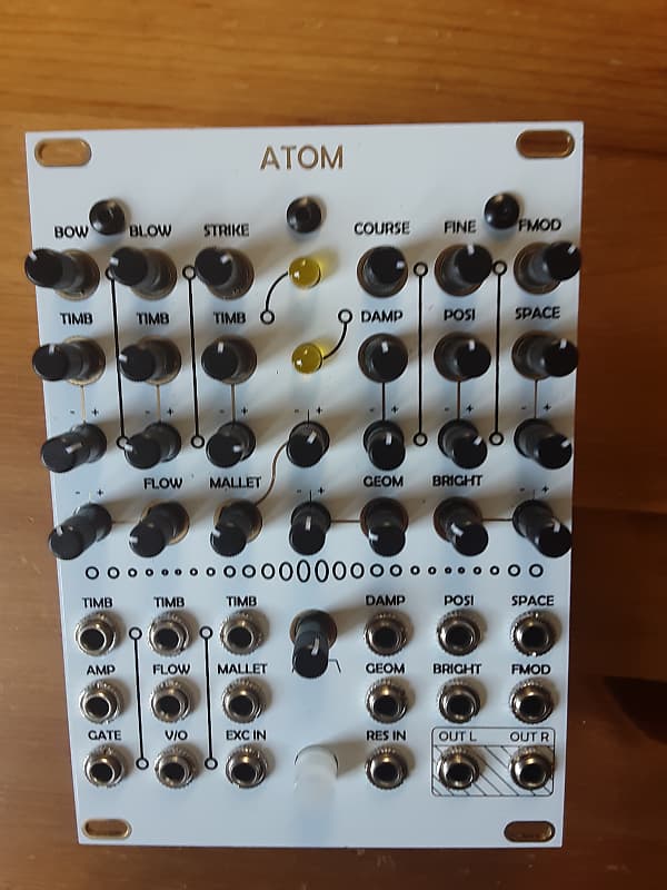 Afterlater Audio Atom. Mutable Instruments Elements clone | Reverb