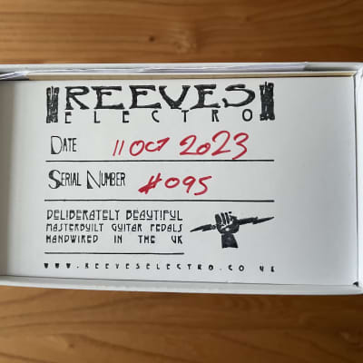 Reeves Electro ZO: mk2 Zonk machine | Reverb