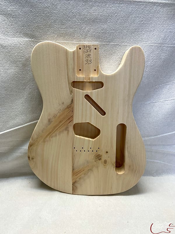 Guitar Mill T-Style Body / 2 pc. Ultra Light Pine / Forearm & | Reverb