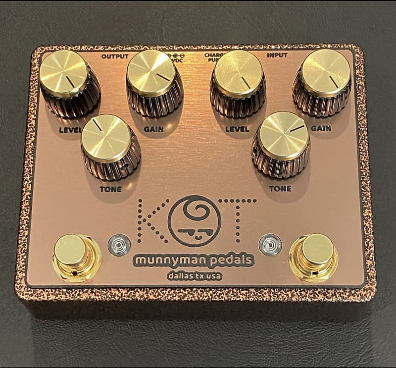 Munnyman Pedals KOT V1 2022 Hammered Copper / Gold | Reverb