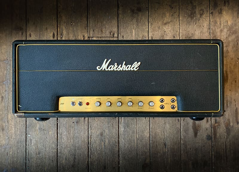 1972 Marshall JMP Super Lead 100Watt Guitar Amp Head Black in | Reverb