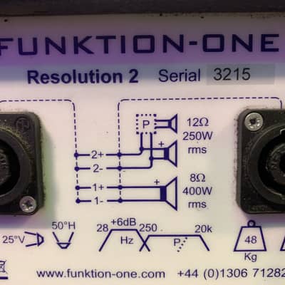 Funktion One Res 2 Loudspeakers Mk2 (Excellent Condition) - | Reverb