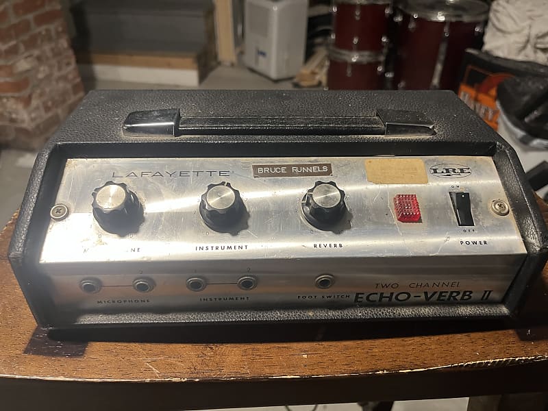 Lafayette Echo-Verb II Spring Reverb 1960’s | Reverb