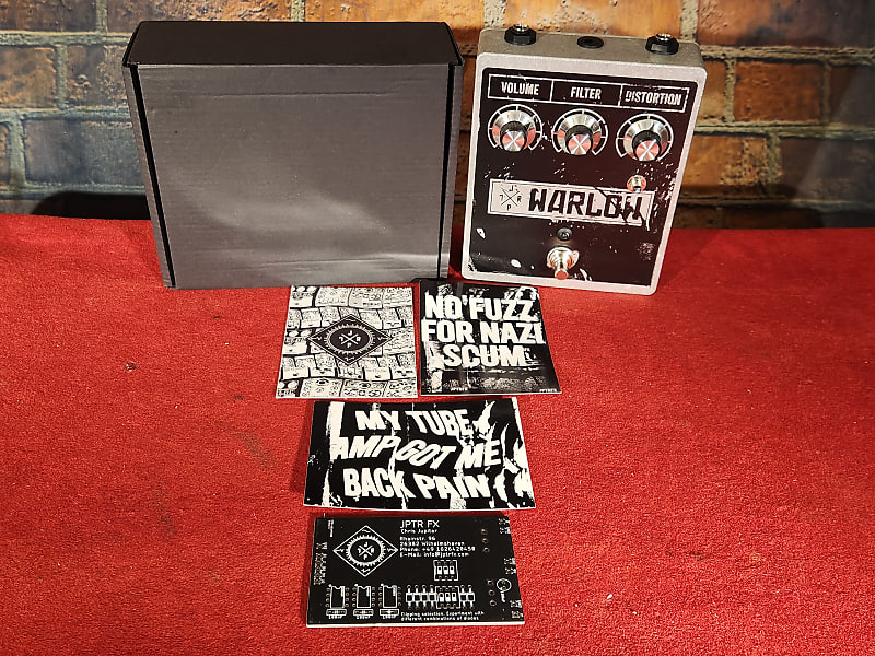 JPTR FX Chris Jupiter Warlow Fuzz Monstrosity w/ Original Box | Reverb