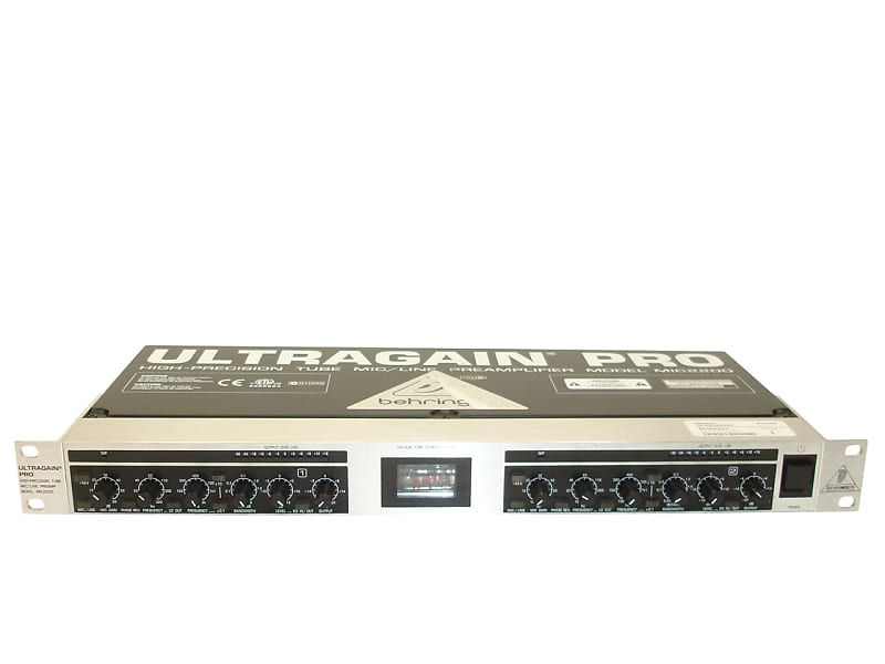 Behringer MIC2200 Ultragain Pro Tube Microphone Preamp | Reverb