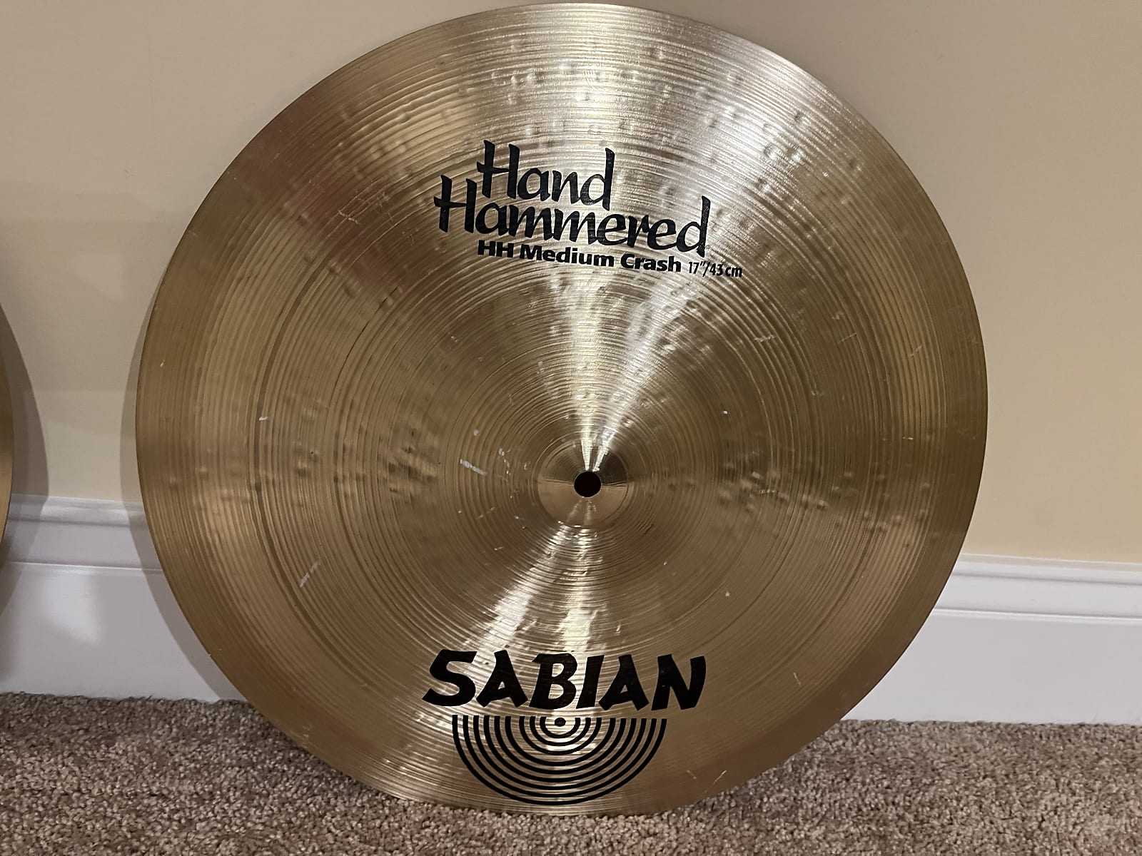 Sabian 17" HH Hand Hammered Medium Crash Cymbal | Reverb Canada