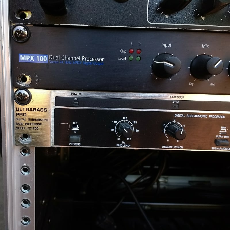 Behringer Ultrabass Pro EX1200 Silver | Reverb