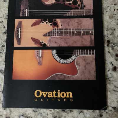 Ovation Catalog 1994 Balladeer Ultra Celebrity | Reverb