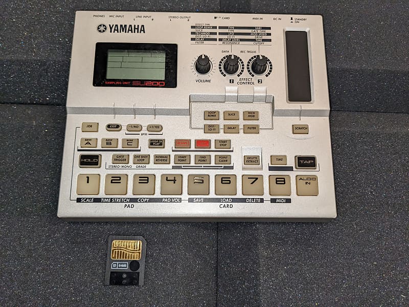 Yamaha SU200 Sampling Unit with 64 MB SmartMedia Card | Reverb