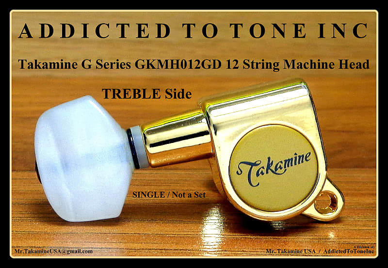 VINTAGE Takamine GKMH012GD Tuner / SINGLE Not a set / TREBLE | Reverb