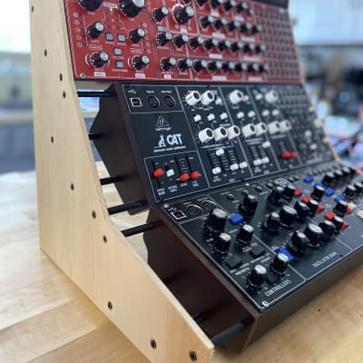 3Dsynth 4-Tier Synth Stand for Behringer synthesizers Natural | Reverb