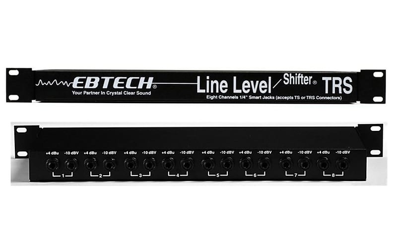 Morley EBTech LLS-8 Line Level Shifter 8-channel Rack-Mount | Reverb