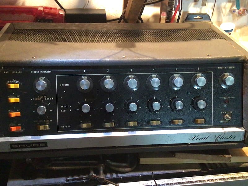 Vintage Shure VocalMaster PA Head VocalMaster PA 1965 | Reverb