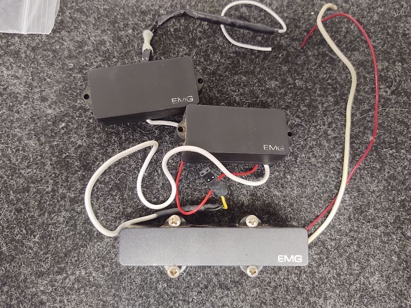 Bass Pickups EMG Active Pj Set | Reverb