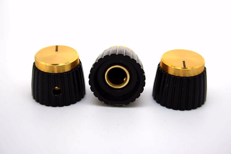 3X GOLD MARSHALL STYLE KNOB FOR JCM - JMP AND PLEXI MODELS | Reverb UK