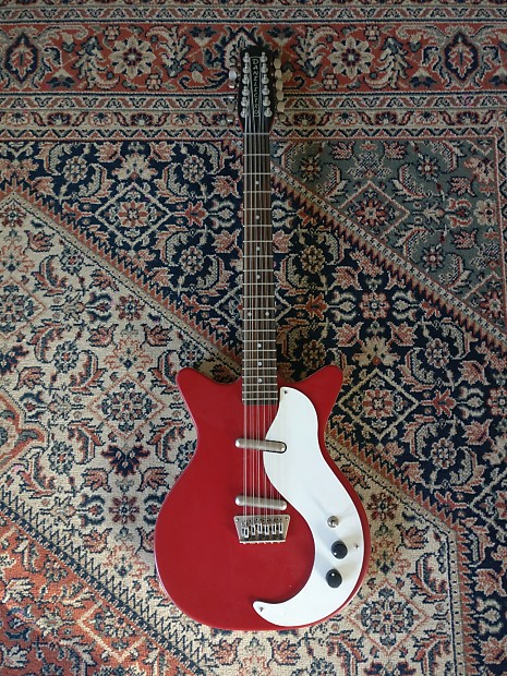 Danelectro 12 String Rare Color "Commie" Red | Reverb