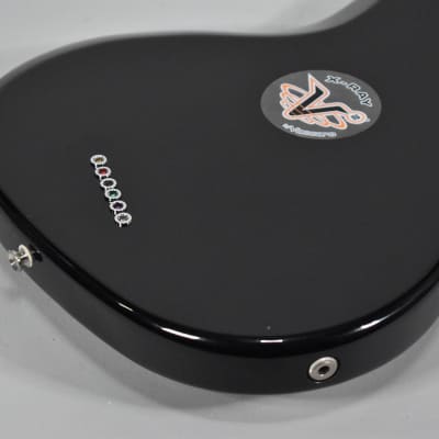 1990s Vaccaro X-Ray Black Finish Left-Handed Electric | Reverb UK