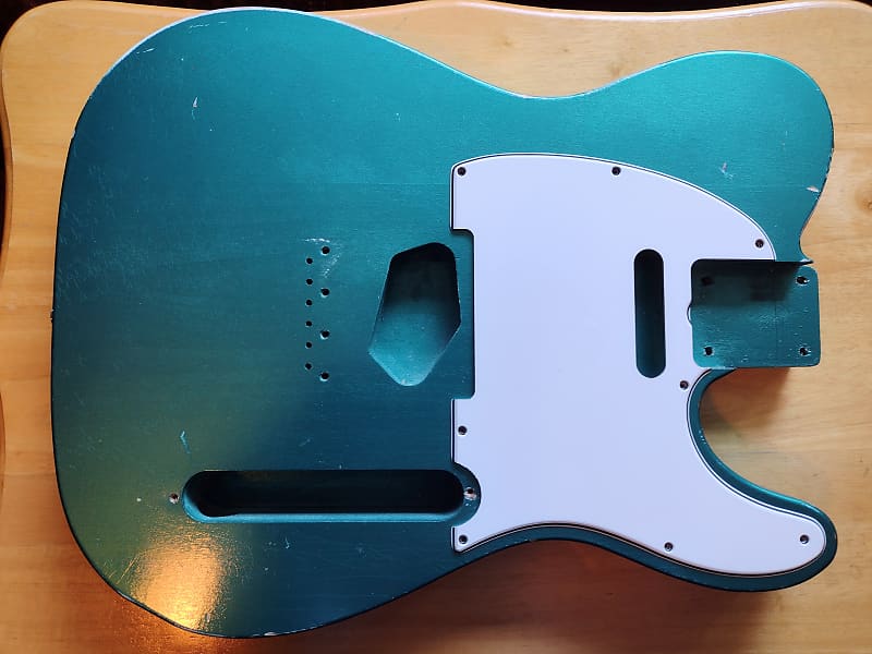 Sherwood Green Nitro, Alder Telecaster Body - Aged/Relic | Reverb