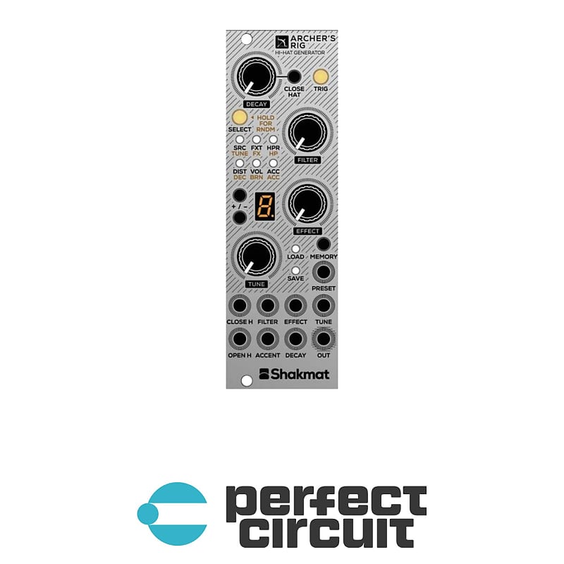 Shakmat Modular Archer's Rig Hi-Hat Generator | Reverb
