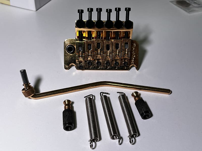 Floyd Rose Original Tremolo System - Gold | Reverb UK