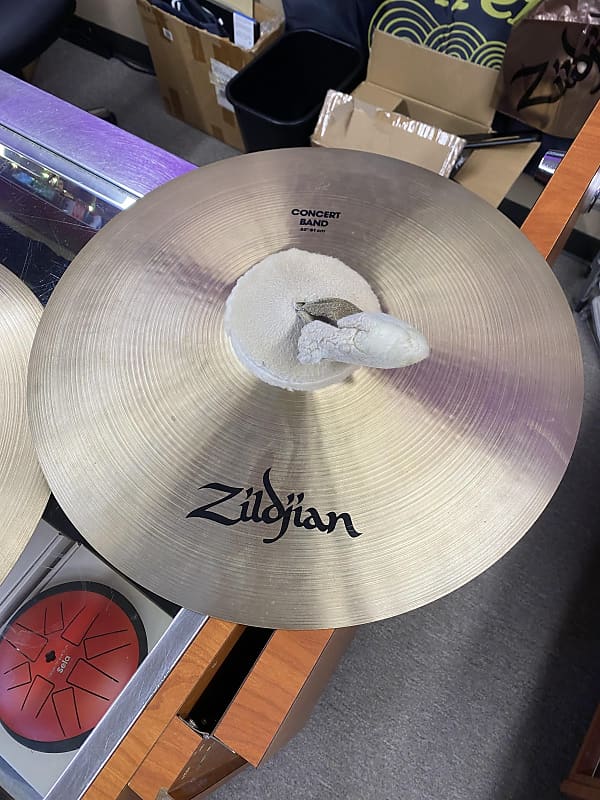 USED Zildjian 20" Band Concert Cymbals Pair | Reverb