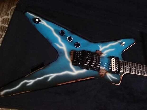 Dean USA Left Handed Custom shop ML "Rust From Hell" 1 of 100 | Reverb