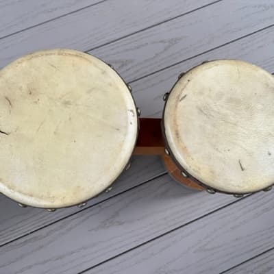 La Playa Vintage Made in Mexico Bongo Drums | Reverb