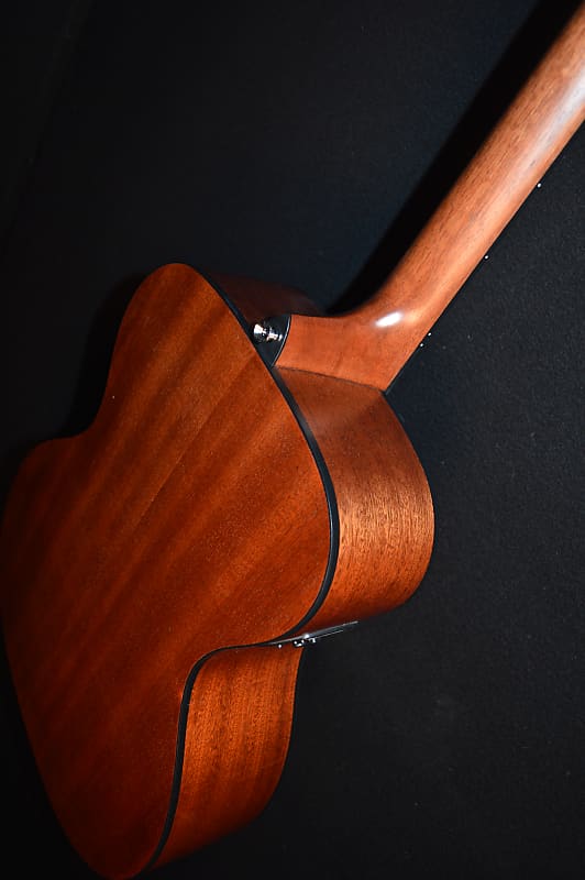 Luna Wabi Sabi Folk Satin Natural Solid Top Spruce Acoustic | Reverb
