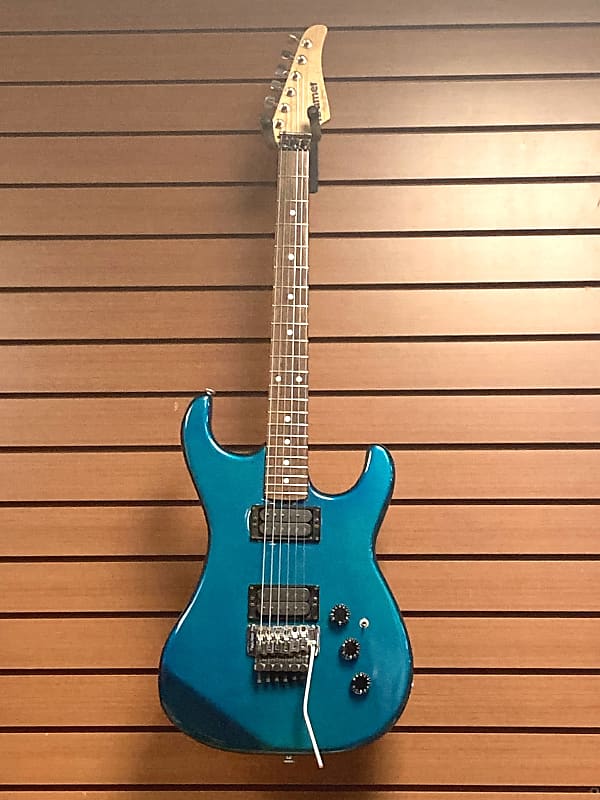 Kramer Pacer Imperial 1983 in Candy Blue w/OHSC Made in USA | Reverb