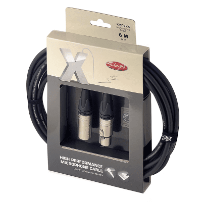 Stagg X Series XLR Microphone Cable - 20' | Reverb Australia