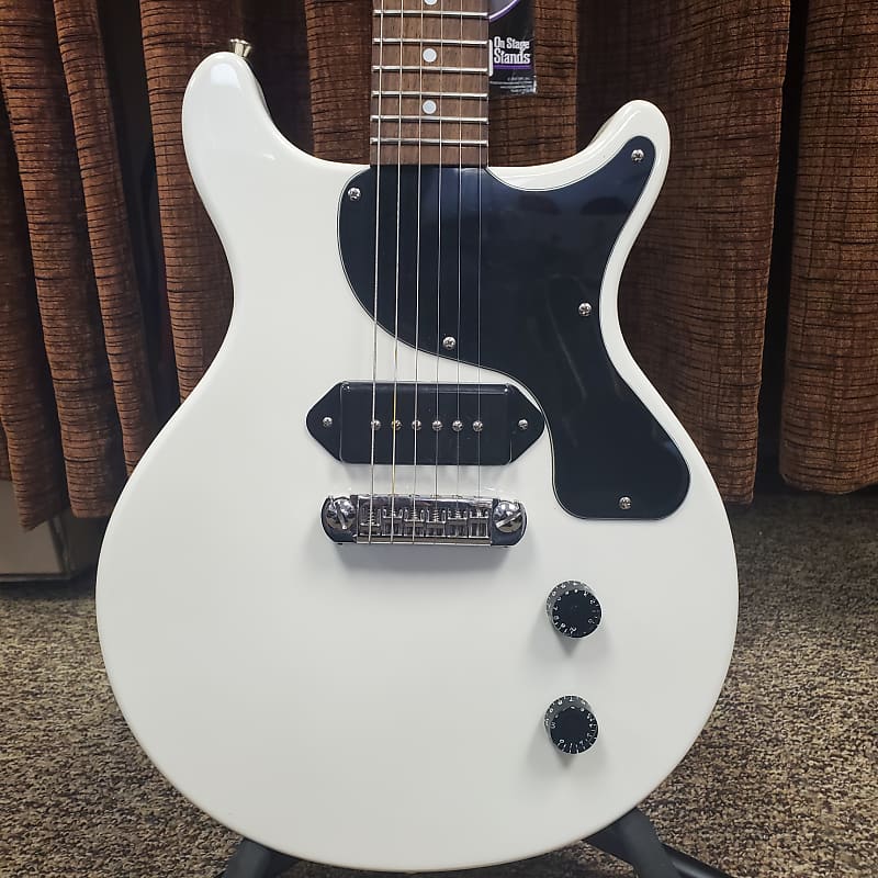 Dillion Les Paul Junior DC Copy White P-90 | Reverb