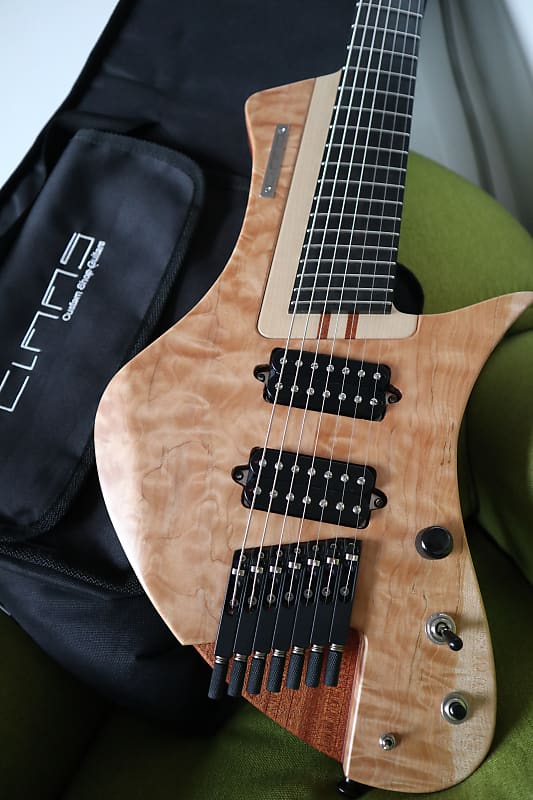 Claas Moby Dick 7 strings headless multiscale Custom Shop | Reverb