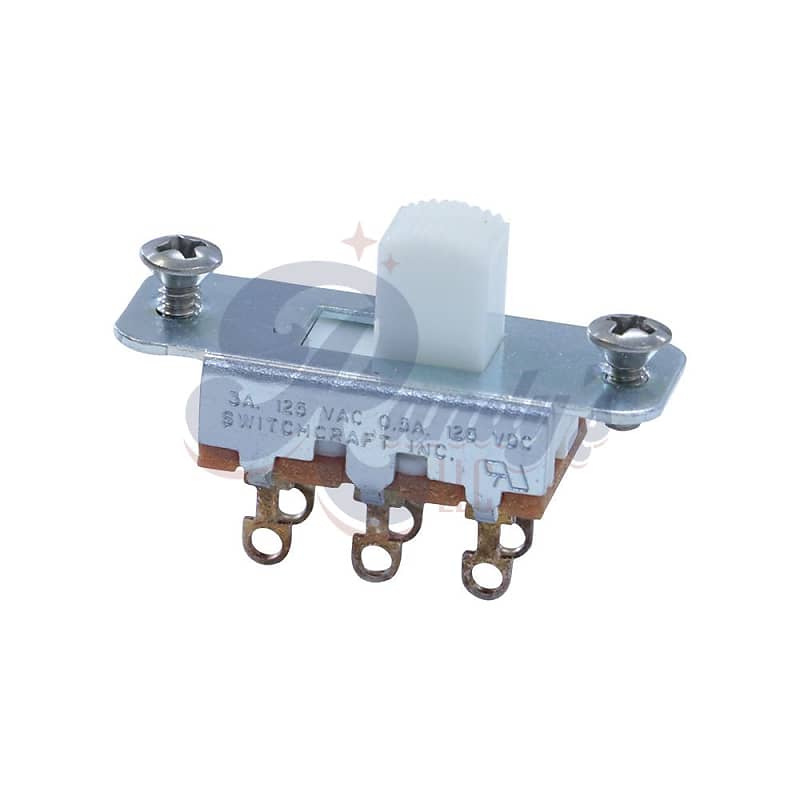 Switchcraft Slide Switch (2-Position) - Fits Fender® Jaguar® | Reverb