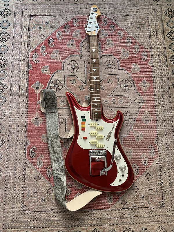 Teisco Spectrum 5 1990 - Metallic Red | Reverb