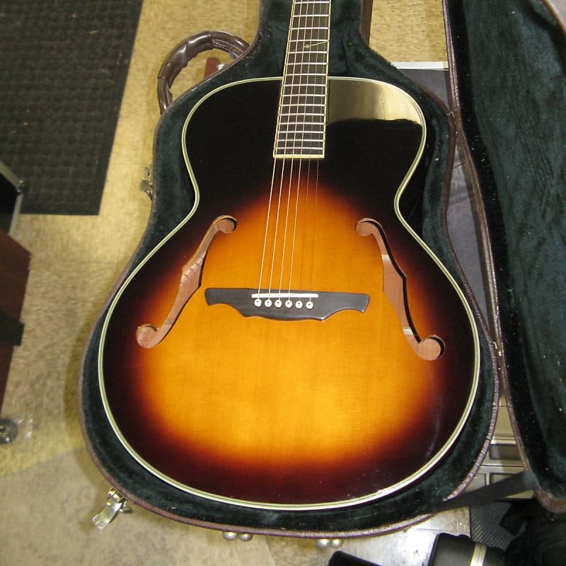 Alvarez AD65 Tobacco Sunburst F Hole Artist Series With | Reverb