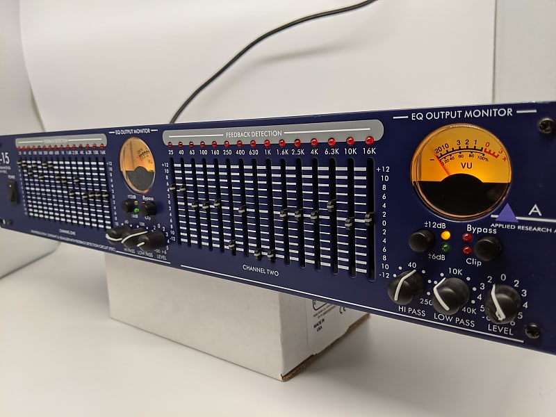 ART HQ- 15 Blue Dual Channel Equalizer | Reverb