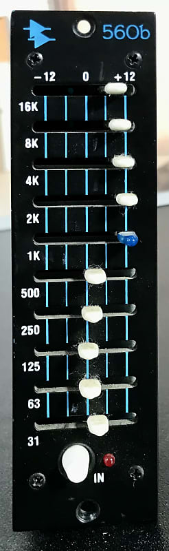 API 560B Graphic EQ 80's - Black | Reverb