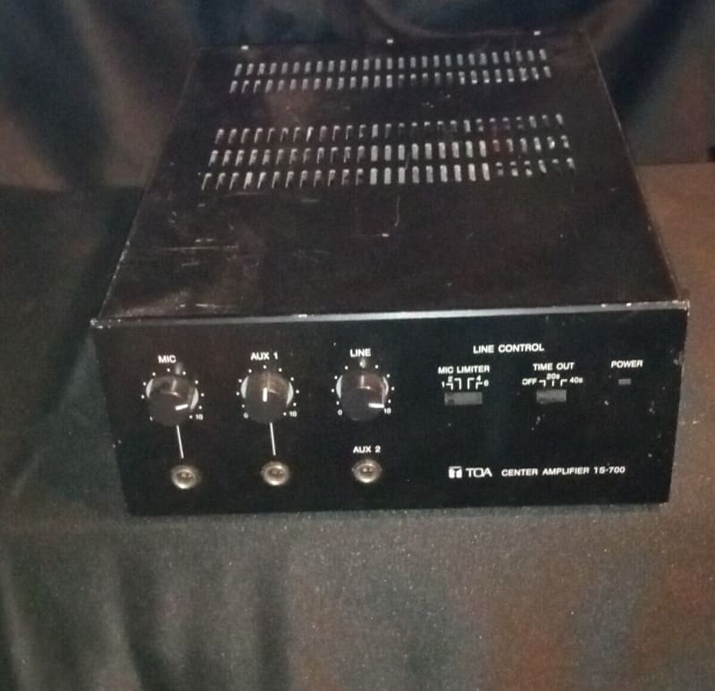 TOA TS-700 Center Channel Amplifier | Reverb