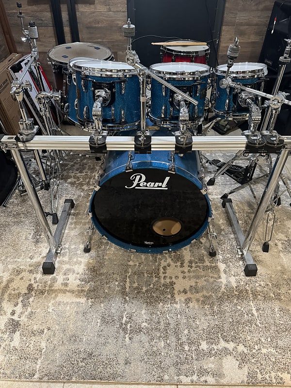 Pearl Masters Studio - Sparkling Blue | Reverb