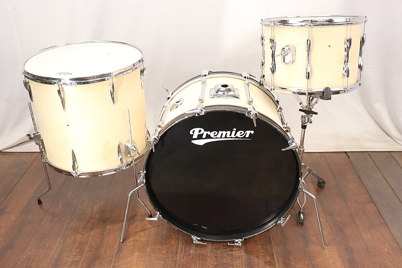 Premier 3pc Drum Set Kit Vintage 1970's | Reverb