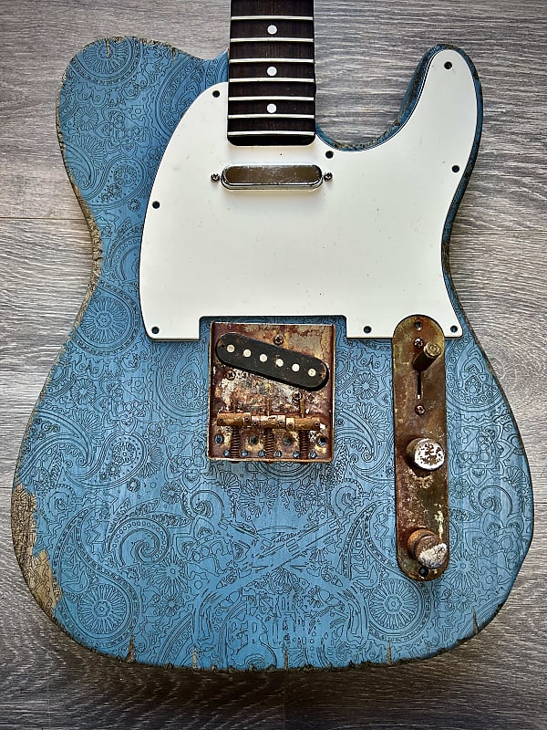 Pistols Crown Barncaster Tele GUITAR BODY ONLY | Reverb Canada