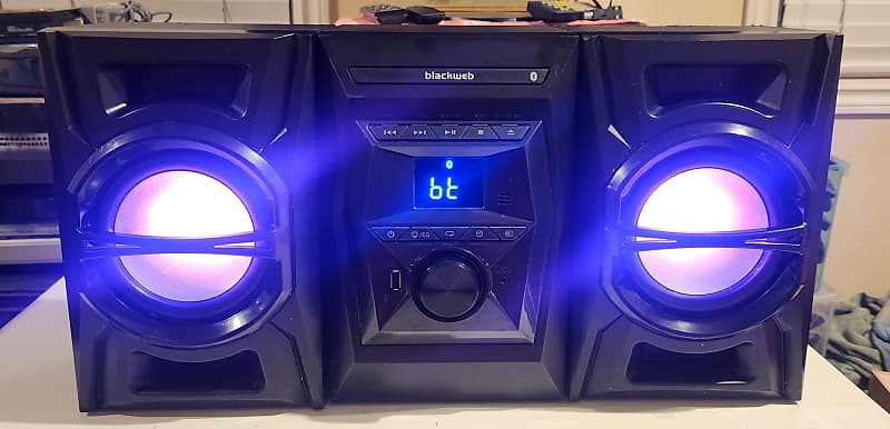 Blackweb Blackweb BWA17AA005 100W Bluetooth CD Stereo System. | Reverb