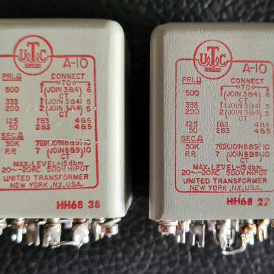 VINTAGE PAIR UTC A-10 Transformer Audio Input Transformer | Reverb