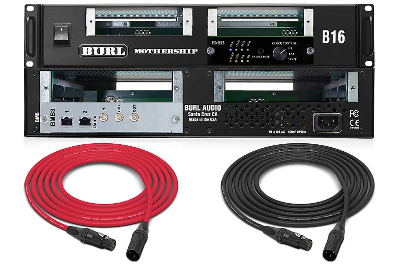 Burl Audio B16 MOTHERSHIP 3 AD/DA Converter with BMB3 Dante | Reverb