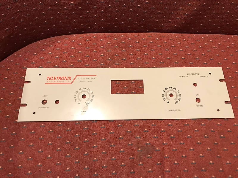 Teletronix LA2A front panel DIY | Reverb
