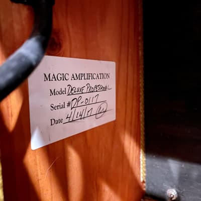 2017 Magic Amplification 5e3 "Deluxe Professional" 1x12 Tweed | Reverb