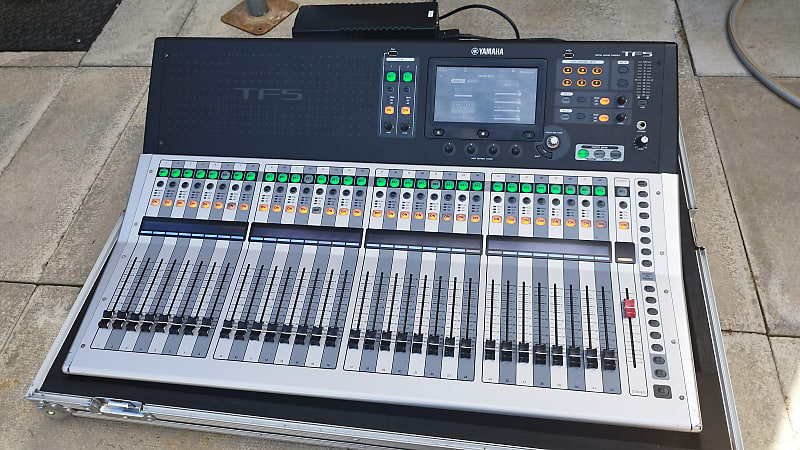 Yamaha TF5 48 input digital mixer, with flight case and | Reverb UK